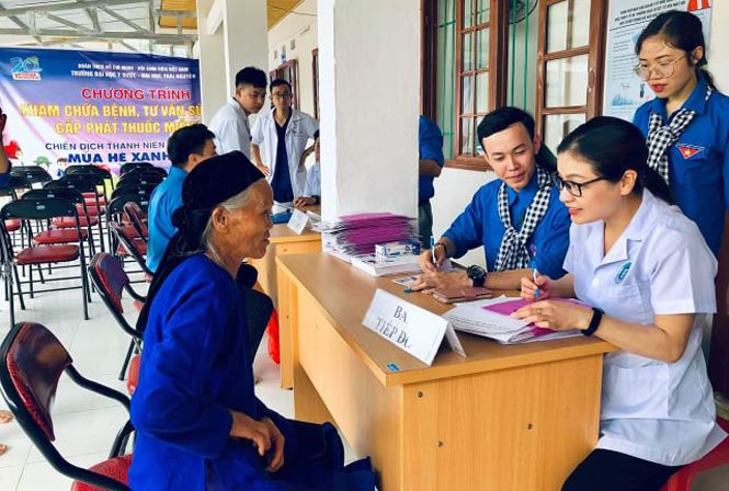 Khám bệnh, cấp thuốc miễn phí cho người dân vùng biên giới - Báo Thái ...