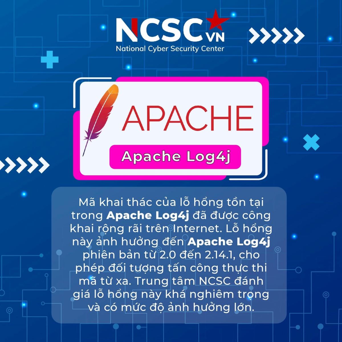Cảnh báo lỗ hổng nghiêm trọng trong Apache Log4j - Báo Thái Nguyên điện tử
