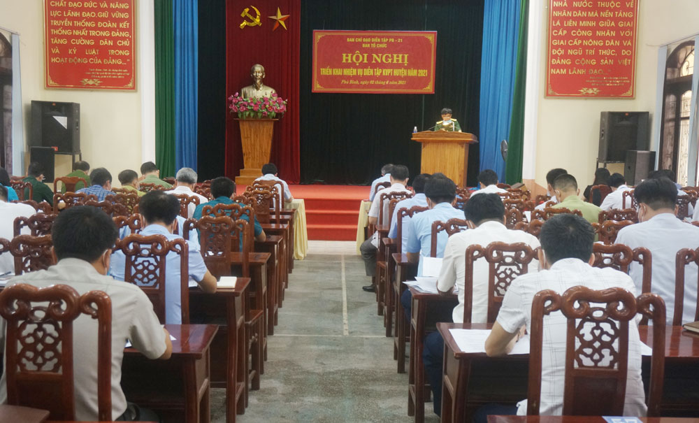 Triển khai nhiệm vụ diễn tập khu vực phòng thủ - Báo Thái Nguyên điện tử